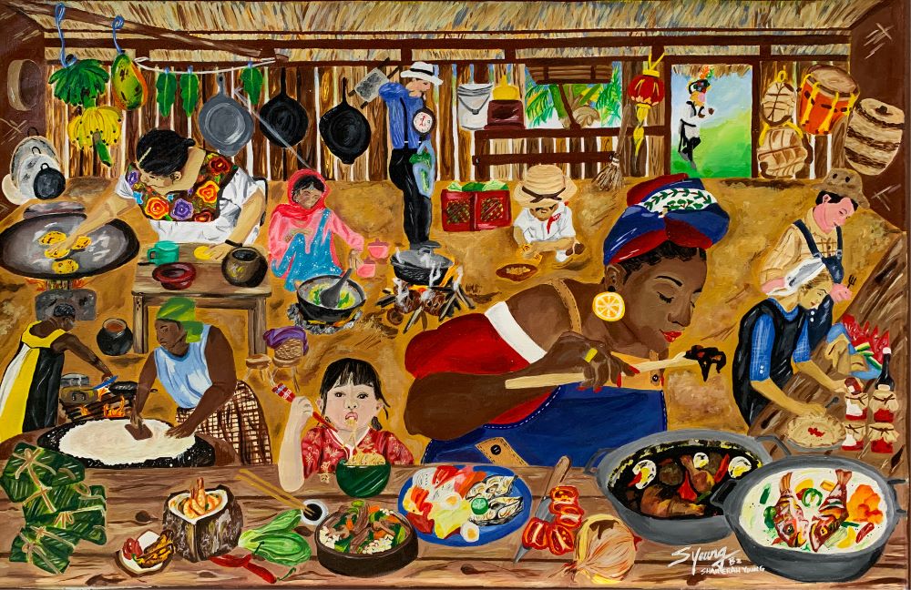 貝里斯文化藝廊：莎赫菈·楊（Shaherah Young） ╳ Dis Da Fi Wi Kichin (這是我們的廚房 ...